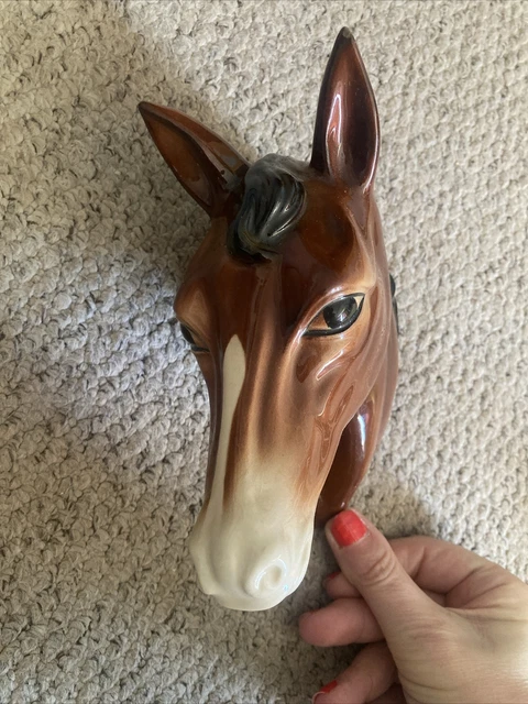 VINTAGE JEMA HOLLAND Horse Head Wall Plaque £16.13 - PicClick UK
