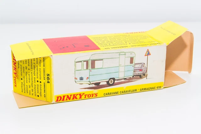 DINKY TOYS CARAVANE Caravelair 420 Ref 564 No JRD No CIJ No Norev No ...