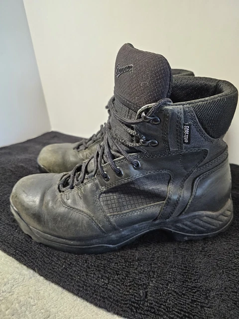 DANNER KINETIC GTX 6" Size 10D Tactical Leather Boots Gore-Tex Law ...