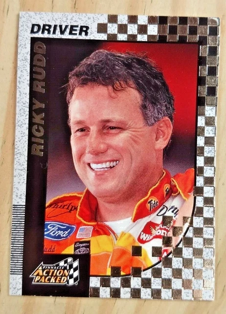 1995 PINNACLE ACTION Ricky Rudd Carte #10 Comme Neuf Marée Nascar EUR 1 ...