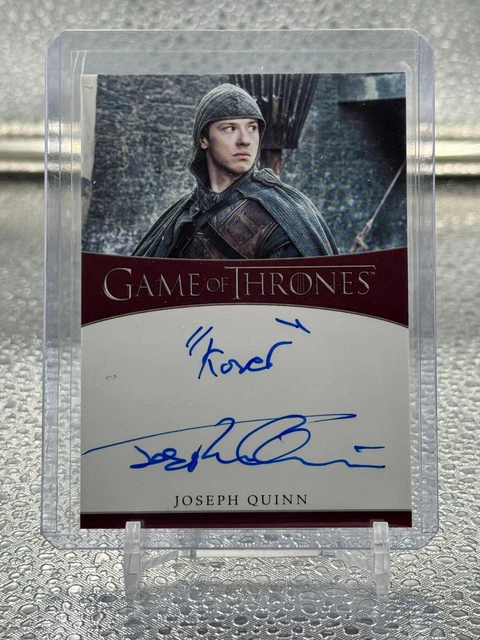 GAME OF THRONES série complète vol 2 inscription JOSEPH QUINN AUTO « KONER » EUR 18,47 - PicClick FR