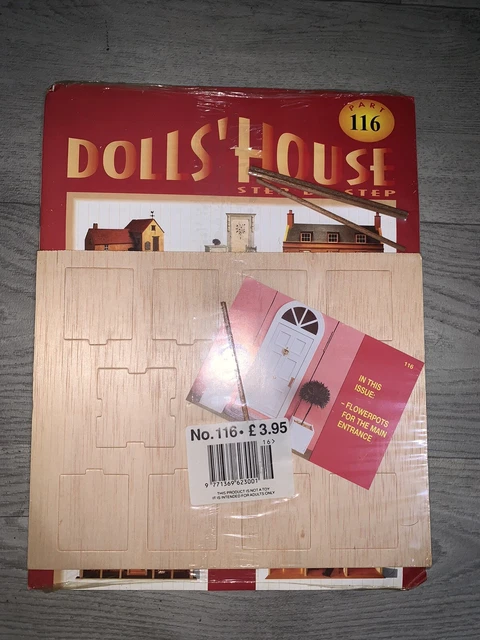 DEL PRADO DOLLS House Step By Step Magazine Issue 116 SEALED IN ...