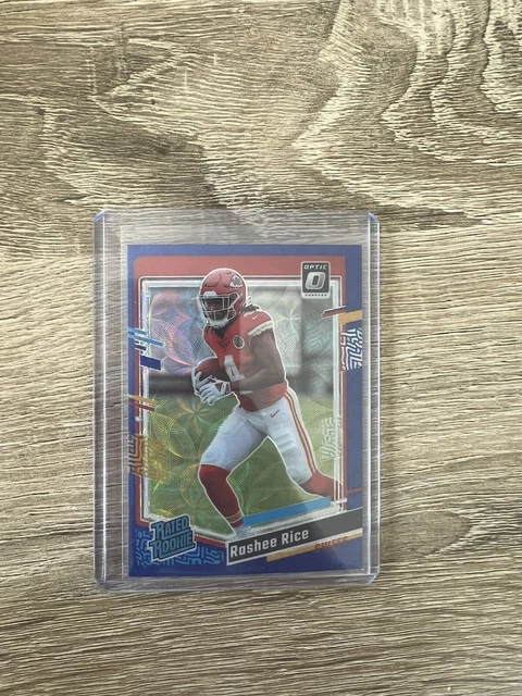 2023 PANINI DONRUSS Optic Rashee Rice Blue Scope Rated Rookie RC #257 $15.00 - PicClick AU