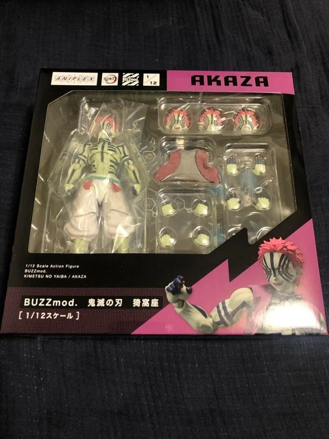 AKAZA FIGURE BUZZMOD. KIMETSU NO YAIBA DEMON SLAYER ANIPLEX Japan EUR ...