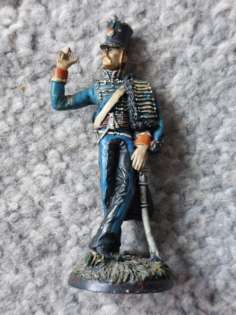 FRANKLIN MINT WATERLOO Regiments Hussard Metal Figure £11.12 - PicClick UK