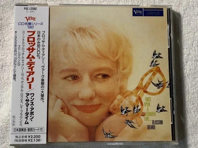 BLOSSOM DEARIE ONCE Upon A Summertime Used Cd Japan Edition Blossom ...