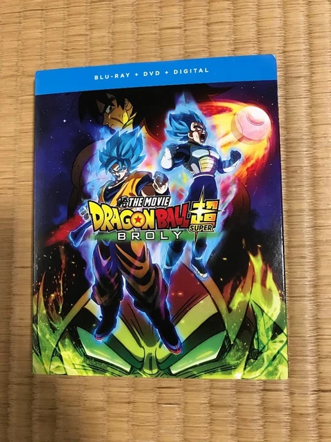 BROLY DRAGON BALL Super US Blu-ray DVD Japanese Audio Included Japan Q6 ...