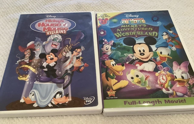 DISNEY MICKEY MOUSE Clubhouse DVD Lot Set of 4 Children's Movies : Pre ...