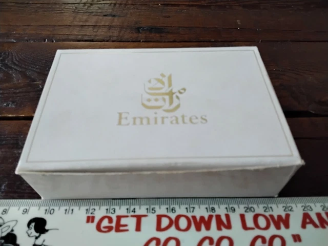 AIRLINES AIRWAYS AIR saudi emirates box salt pepper cruet First Class ...