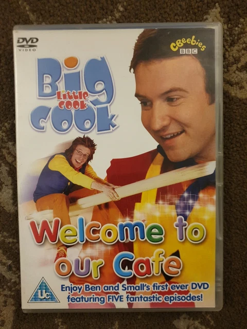 BIG COOK LITTLE Cook Welcome To Our Cafe Dvd Kids 5 Episodes Inc Mini ...