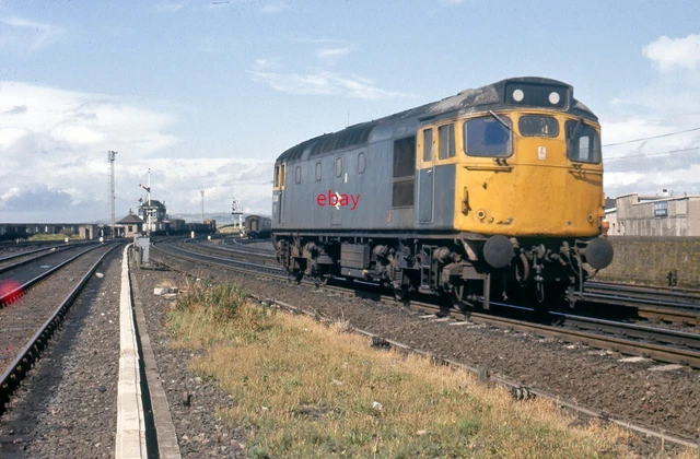 ORIGINAL 35MM SLIDE BR Class 27 no.27026 at Newton on Ayr +rights for ...