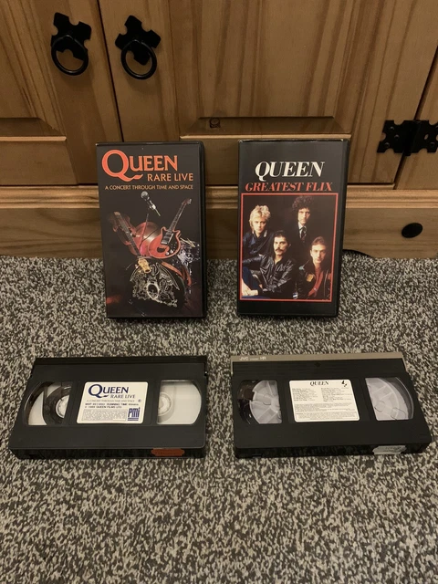 VINTAGE-QUEEN RARE LIVE-A Concert Through Time & Space+ Queen Greatest ...