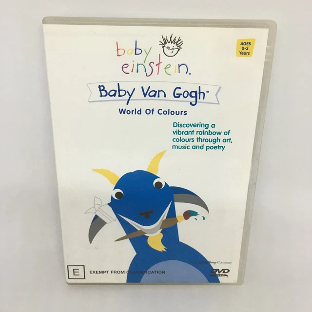 BABY EINSTEIN BABY Van Gogh WORLD OF COLOURS DVD Region 4 Baby ...