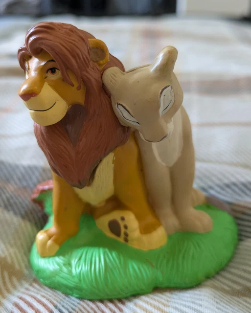 DISNEY 1994 VINTAGE the Lion King Simba Figurine Adult Collectible Toy ...