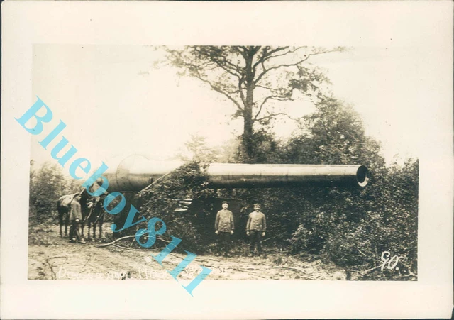 WW1 LARGE GERMAN Ground Mounted Naval Gun 7 x 5 inchees £26.25 ...