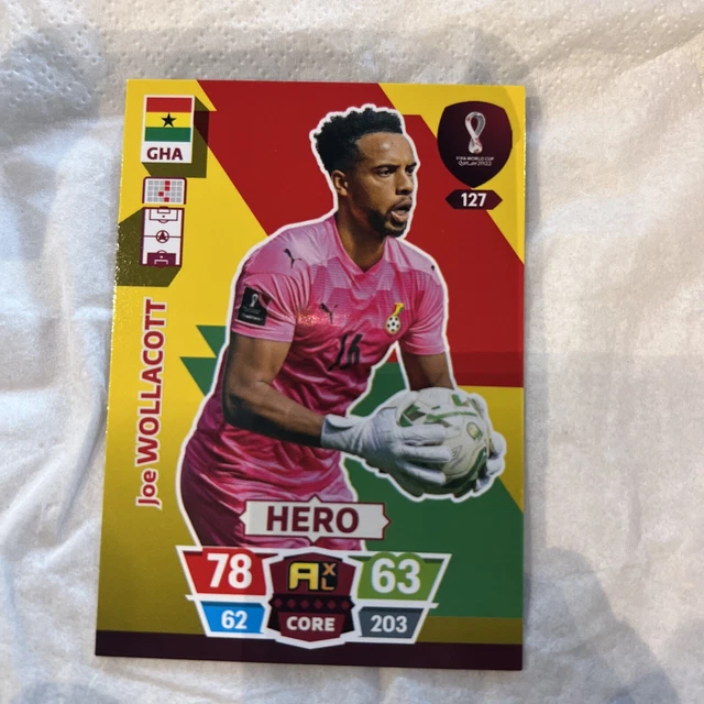 FIFA WORLD CUP qatar 2022 Joe Wollacott HERO card # 127 new Condition £ ...