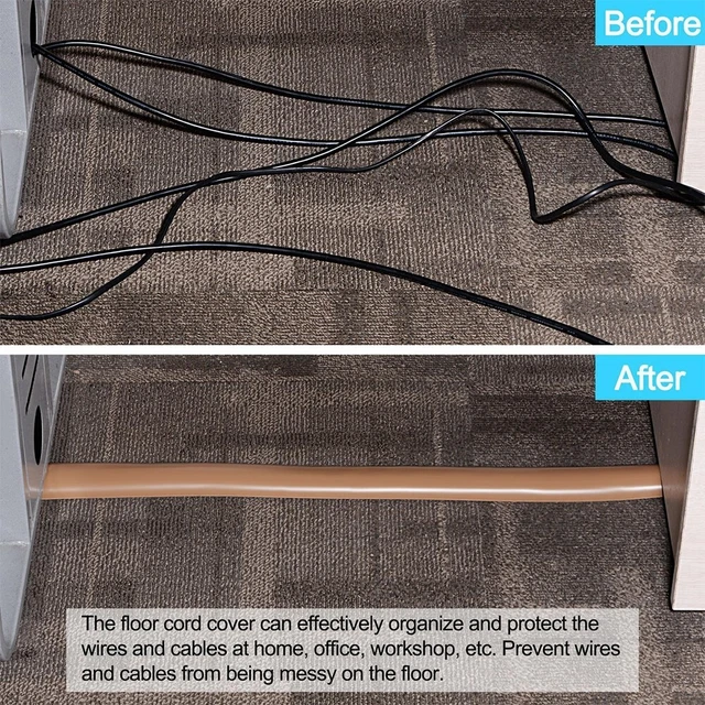 CACHE CABLE DE sol facile installer pour organisation de cable soign e ...