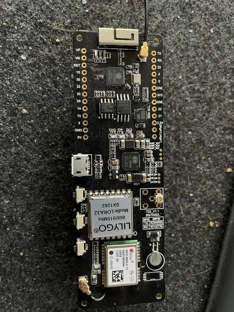 LILYGO® TTGO T-BEAM V1.1 ESP32 NEO-M8N GNSS IPEX LoRa SX1262 868/915Mhz ...
