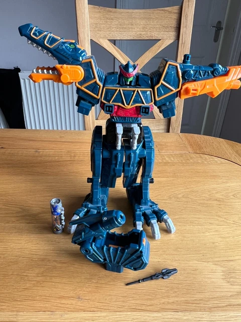 POWER RANGERS DINO Charge Deluxe Ltd Colour Spinosaurus Megazord ...