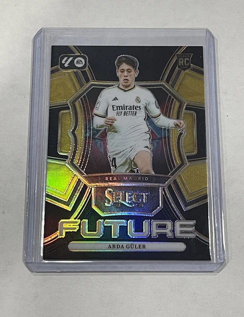 2023/24 PANINI SELECT La Liga Arda Guler Future Nero Prizm Rookie 1/1 ...