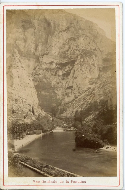 ALPES, LA FONTAINE Vintage albumen print Tirage albuminé 10x15 Circa 187 EUR 49,00 - PicClick FR