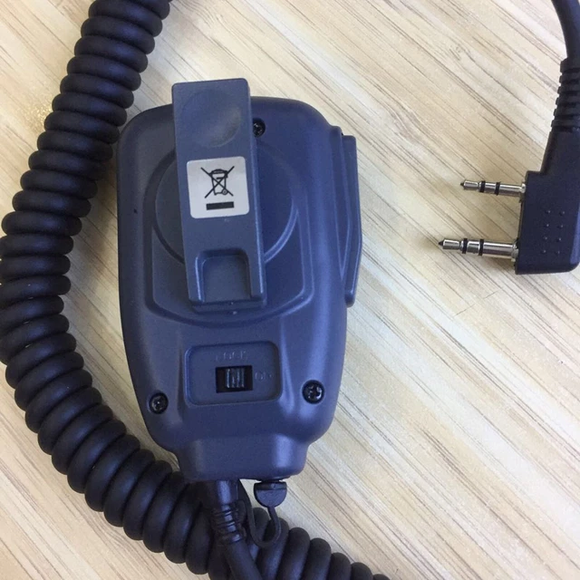 FÜR MOTOROLA KENWOOD SMC-34 Walkie Talkie Lautsprecher Mikrofon ...