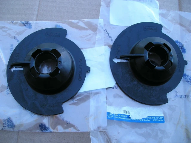 FORD FIESTA MK7 09-2017 NEW X2 Rear Spring Bottom mount-anti squeak ...