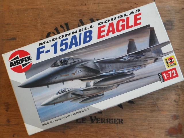 AIRFIX 05015 - US McDONNELL DOUGLAS F-15A/B EAGLE - 1/72 SCALE MODEL ...