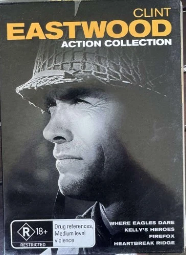 DVD CLINT EASTWOOD Collection EAGLES DARE Firefox HEARTBREAK ...