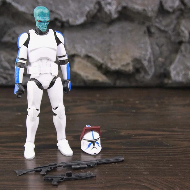 STAR WARS 501ST Commander Denal Bane 6" Action Figure Phase 2 Clone ...