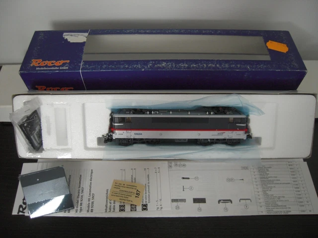 ROCO SNCF 62516 Locomotive Electrique Bb 10 9284 Multiservice Sigle ...