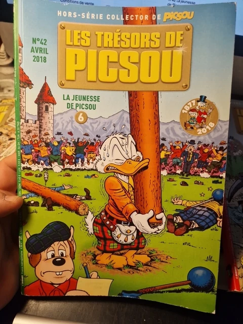 LES TRÉSORS DE PICSOU Hors-Série Collector N°42 La jeunesse de Piscou 6 ...