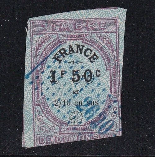 TIMBRE FRANCE FISCAUX/ Dimension 1872 N° 40-Obl.tb-Voir Scan-Z194 EUR 1,00 - PicClick FR