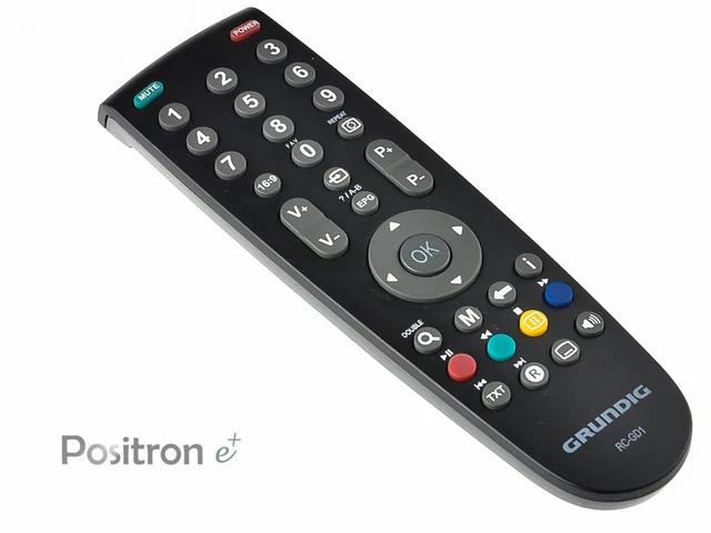 ORIGINAL GRUNDIG RC-GD1 Télécommande pour TV/Éprouvé EUR 19,63 ...