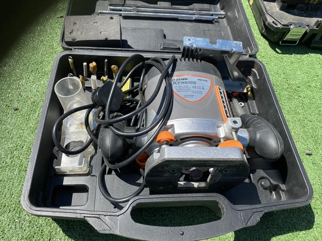 CHALLENGE XTREME MR7236 230v 1250w Variable Speed Plunge Router Bits ...