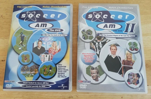 2 X SOCCER AM DVDs - Top Ten Greatest Players / Top Ten Goals EUR 8,18 ...