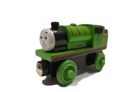 THOMAS THE TANK Engine & Friends Wooden PERCY train BRIO COMPATIBLE £8. ...