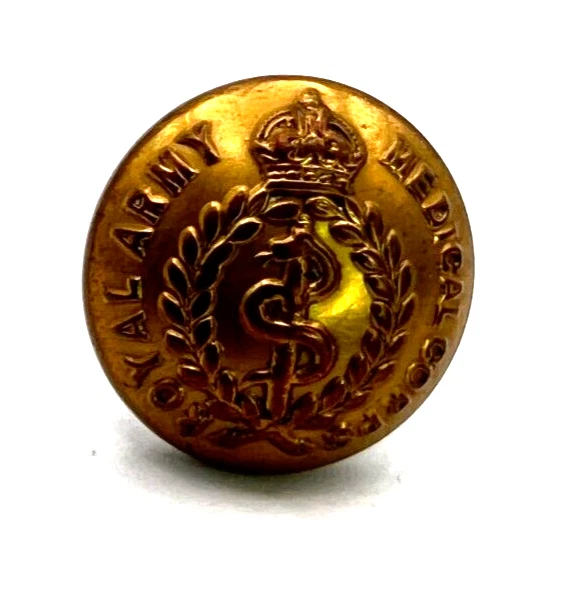 WW1 RAMC ROYAL Army Medical Corps Brass Button 18 mm Armfield £7.00 ...