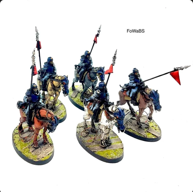WARHAMMER 40K DEATH Korps of Krieg Death Rider Squad Painted by FoWaBS ...
