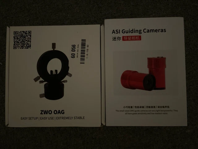 ZWO ASI 120MM Mini-Mono-Astro Guiding-Kamera Autoguiding & ZWO ASI OAG ...