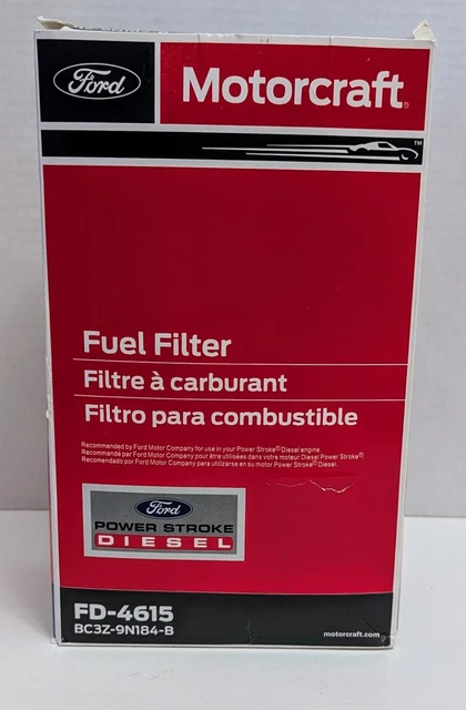 GENUINE OEM FORD Motorcraft Diesel Fuel Filter FD-4615 US STOCK EUR 11 ...