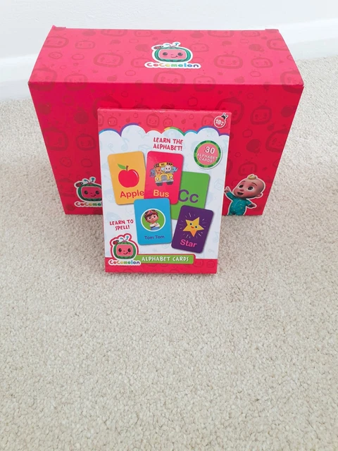 COCOMELON FIRST LEARNING Numbers Alphabet Colours Shapes 60 Cards ...