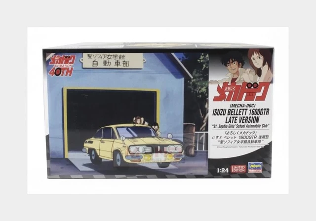 1:24 HASEGAWA ISUZU Bellet 1600 Gtr School Automobile Club 1969 Bausatz ...