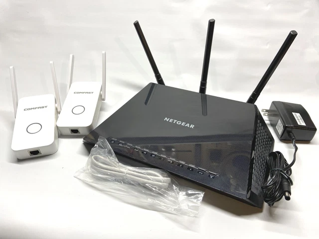 NETGEAR AC1750 SMART Wifi Router Model: R6400v2 Plus Two Range ...
