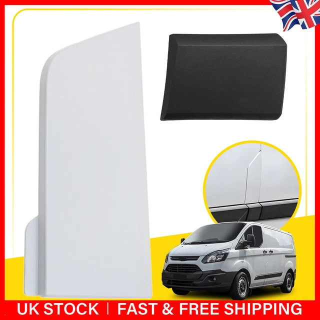FOR FORD TRANSIT Custom - Trim Moulding Under Fuel Flap White Fuel ...