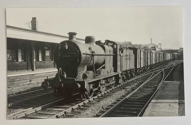 LMS RAILWAY LOCOMOTIVE Photograph - 44235 Coventry Station E88 £9.00 ...