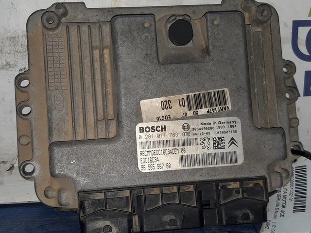 0281011783 CENTRALITA MOTOR uce para PEUGEOT 206 FASTBACK 1.4 HDI 2006 ...