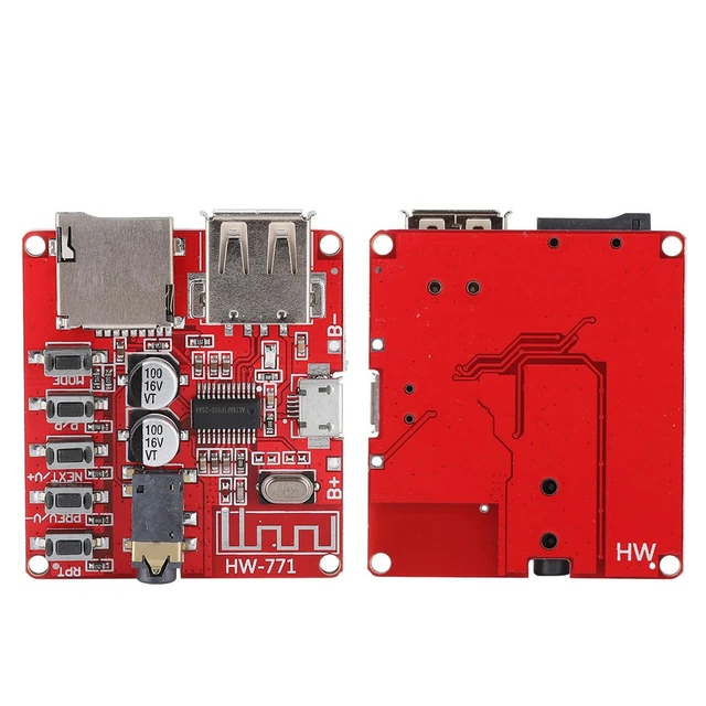 POWER AMPLIFIER RECEIVER Module Car Motherboard Speaker BT MP3 Stereo ...