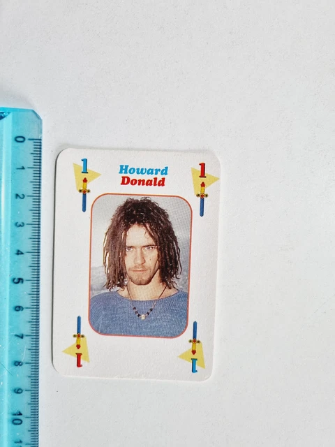 HOWARD DONALD CARD RARE CARTA RIVISTA CIOE' 90s ANNI 90 ORIGINAL ...