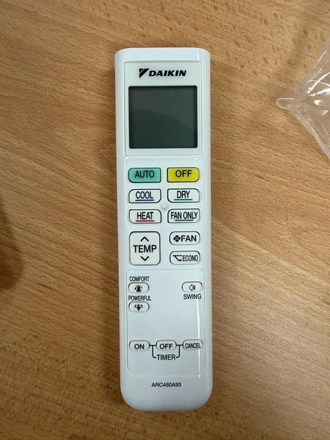 HOUSEHOLD REMOTE CONTROLLER Fit for Daikin ARC480A93 Air Conditioner £8 ...
